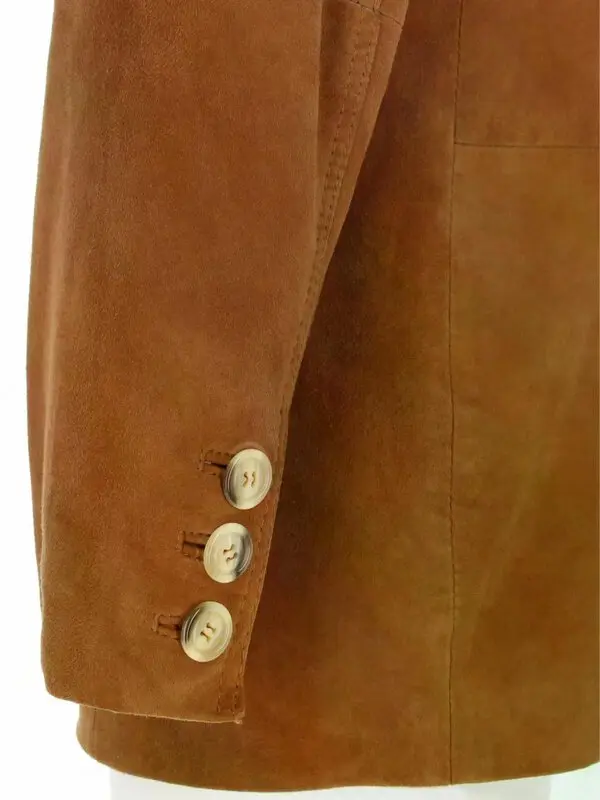 A.N.G.E.L.O. VINTAGE CULT 1990s Suede Blazer - Brown