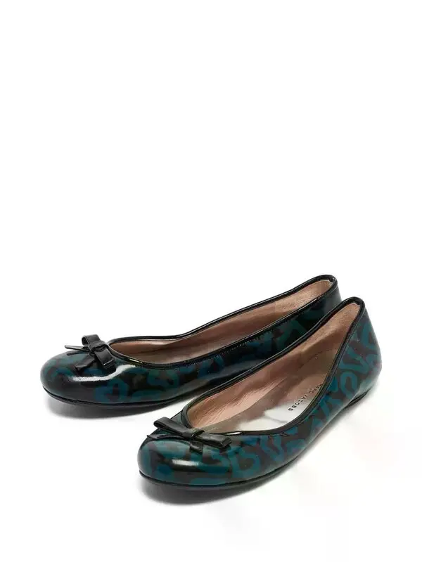 Marc Jacobs Heart Print Ballet Flats