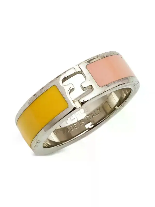 Fendi Tone Enamel Ring