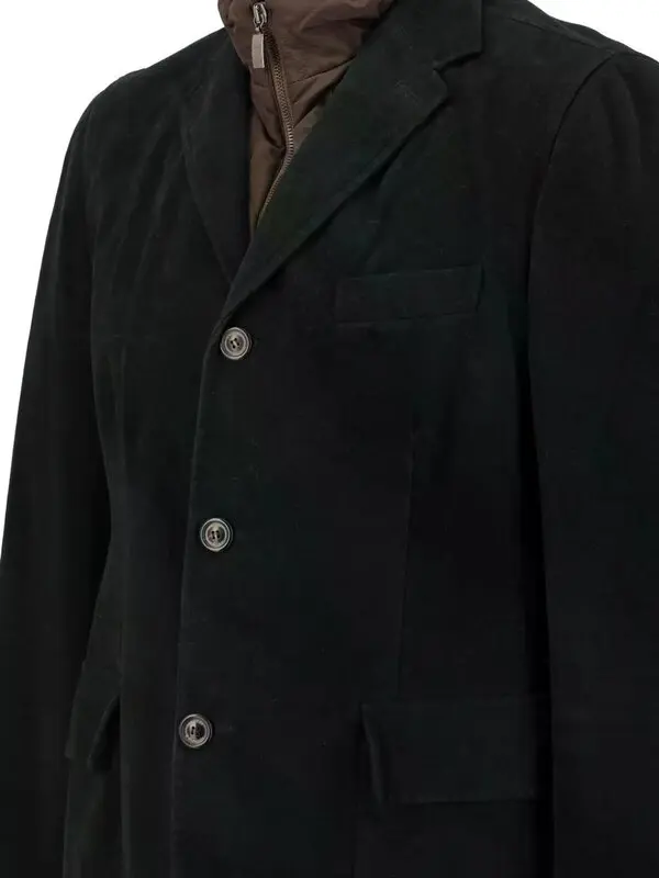 Guess Three-button Jacket With Detachable Inner Layer