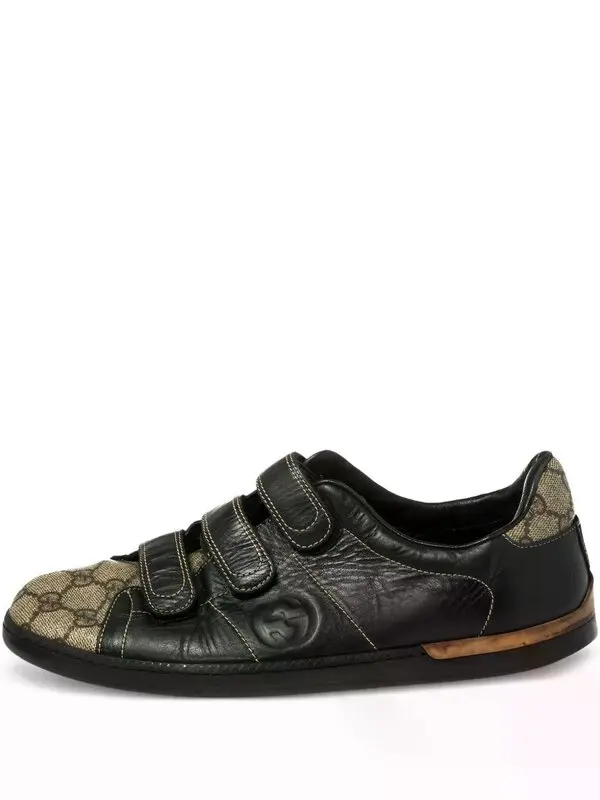 Gucci Gg Supreme Canvas Panelled Sneakers