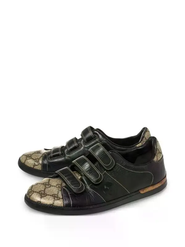 Gucci Gg Supreme Canvas Panelled Sneakers