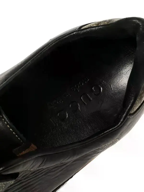 Gucci Gg Supreme Canvas Panelled Sneakers