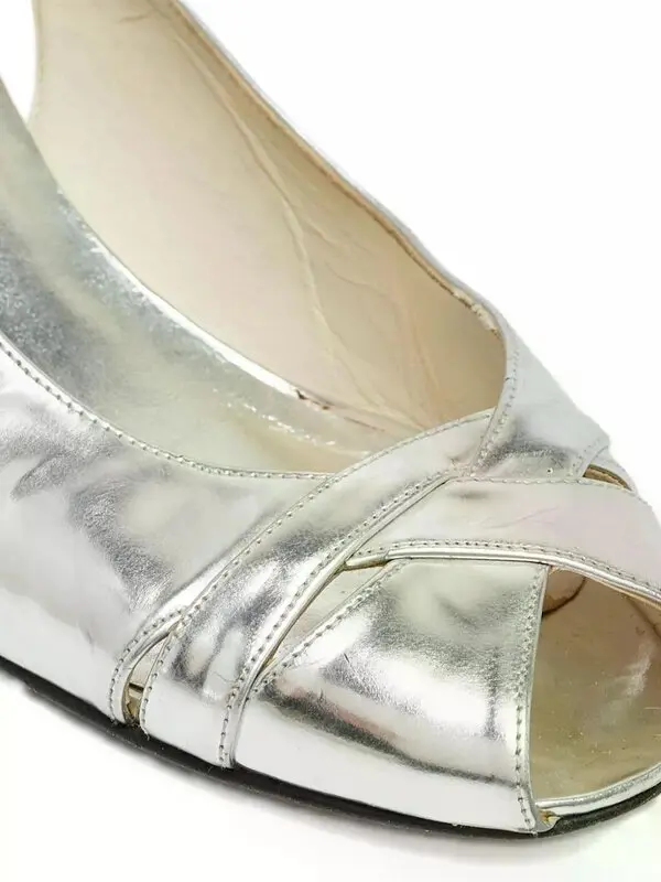 STUART WEITZMAN Peep-toe Wedge Pumps