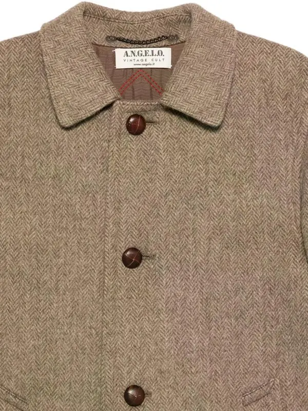 A.N.G.E.L.O. VINTAGE CULT 1990s Wool-blend Buttoned Coat