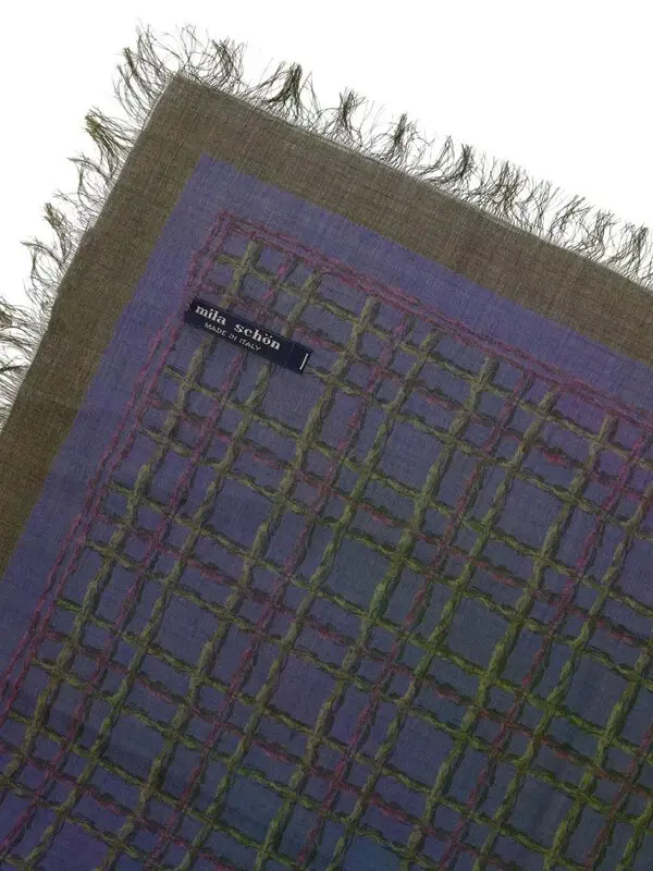 MILA SCHON Linen Scarf