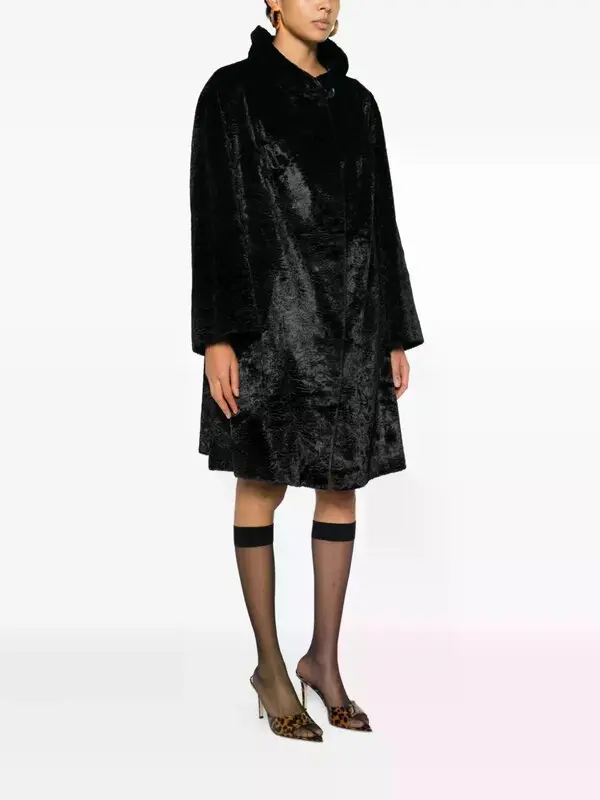 A.N.G.E.L.O. VINTAGE CULT 1980s Textured Collared Coat