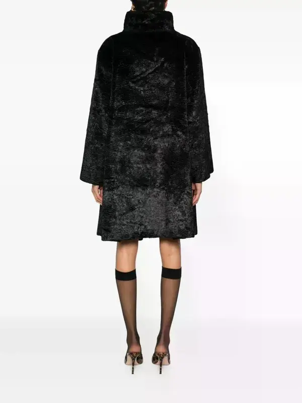 A.N.G.E.L.O. VINTAGE CULT 1980s Textured Collared Coat