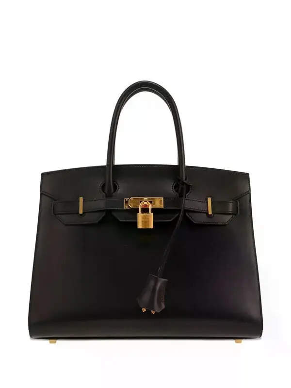 Hermès 2022 Birkin 30 Leather Handbag - Black