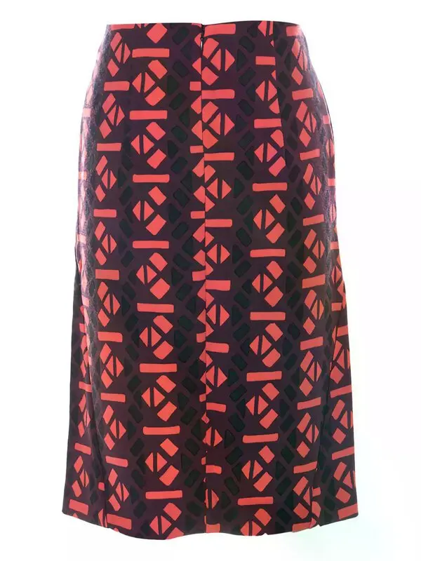 Marni Geometric Print Skirt