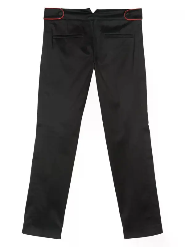 Gucci Cotton Blend Slim-cut Trousers