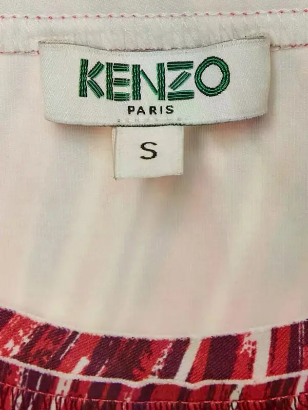 Kenzo Abstract Print Sleeveless Top