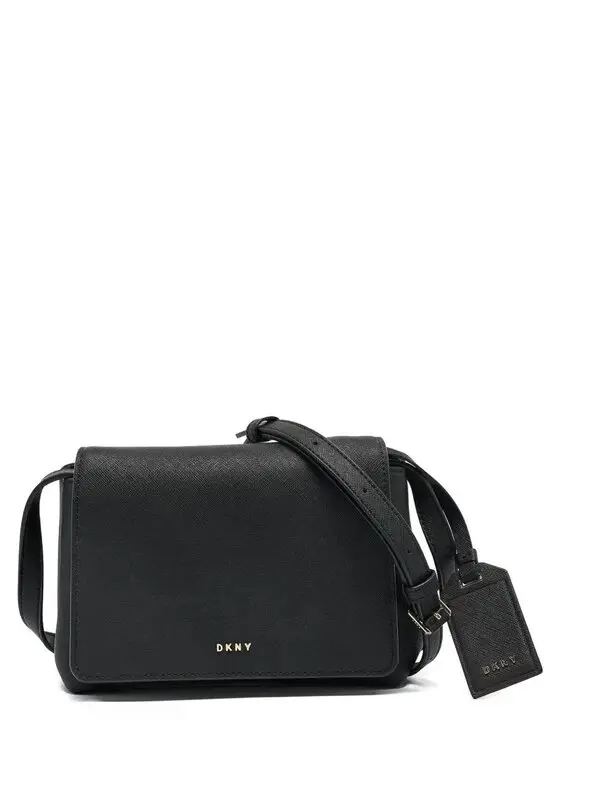Dkny Leather Crossbody Bag - Black