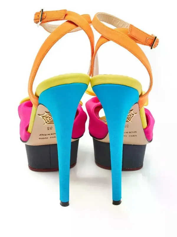 CHARLOTTE OLYMPIA High Heel Platform Sandals - Pink