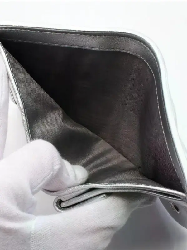 Miu Miu 2010-2025 Metallic Matelasse Wallet Small Wallets