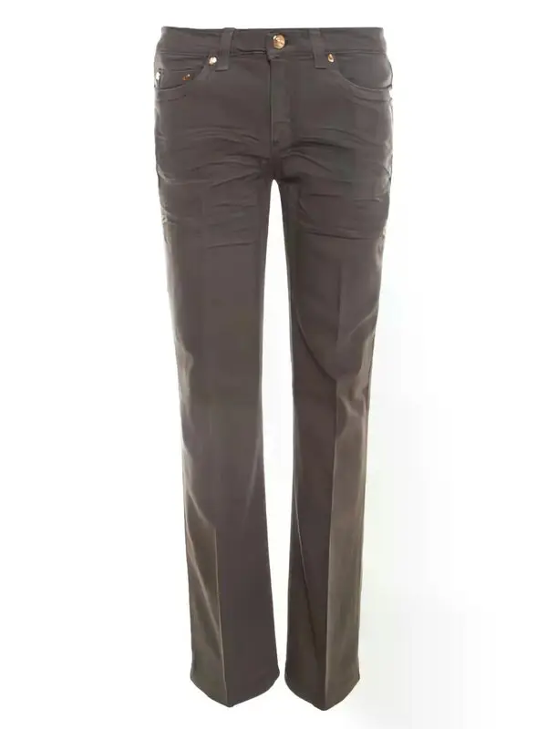 Roberto Cavalli Cotton Low-waist Jeans - Grey