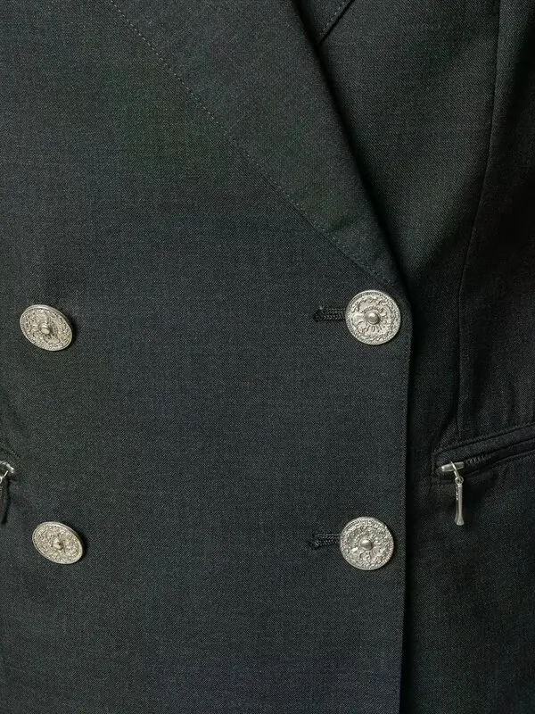 JEAN PAUL GAULTIER Double Breasted Coin Button Blazer