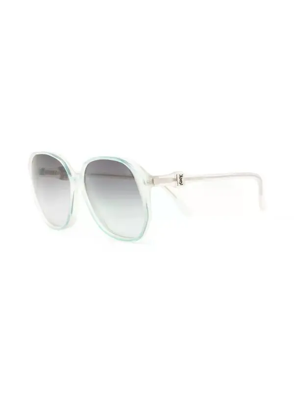 Saint Laurent 1970s Oversized Gradient Lens Sunglasses