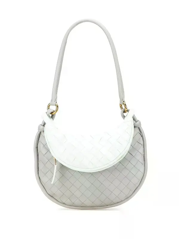 Bottega Veneta Small Lambskin Intrecciato Hobo Bag