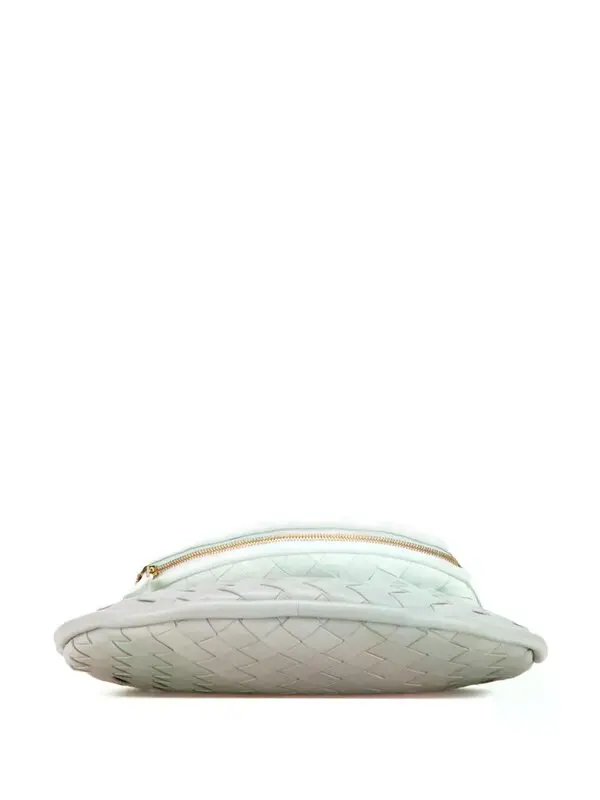 Bottega Veneta Small Lambskin Intrecciato Hobo Bag
