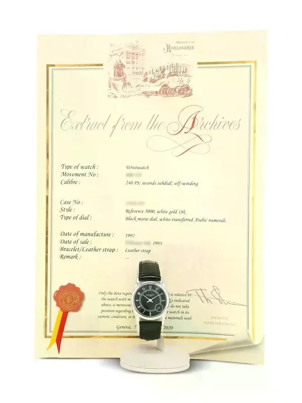 Patek Philippe Calatrava Watch - Black