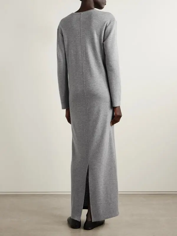 THE ROW Aline Cashmere Maxi Dress