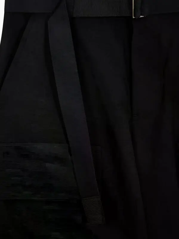 Sacai Side-pockets Belted Trousers