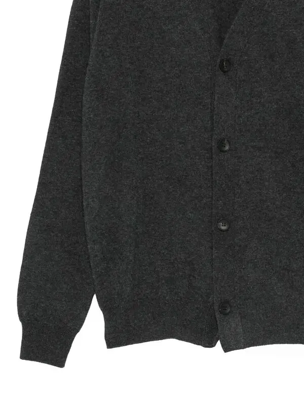 DELL'OGLIO Buttoned V-neck Cardigan