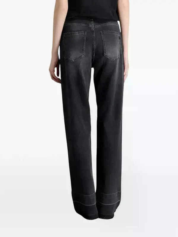 GAELLE Embellished Straight Leg Jeans