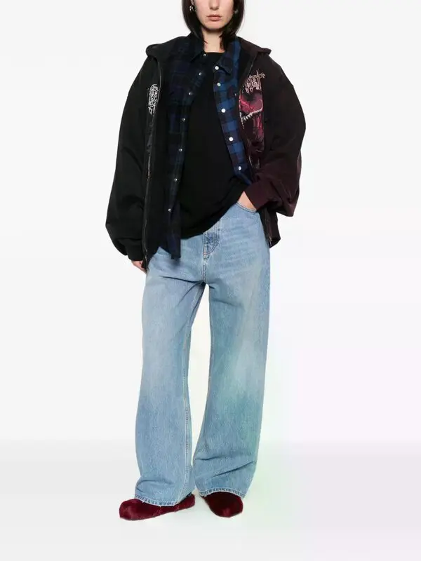 Vetements Button-fastening Five-pockets Jeans