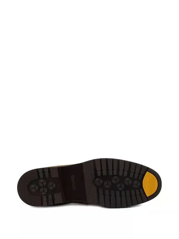 DOUCAL'S Suede Slip-on Loafers