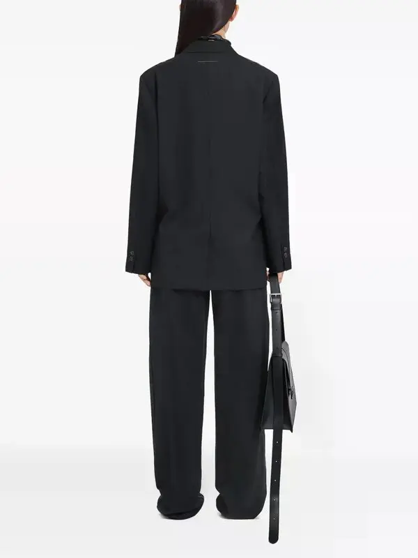 MAISON MARGIELA Coated Single-breasted Blazer