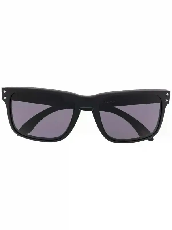 Oakley Tinted Rectangle-frame Sunglasses - Black