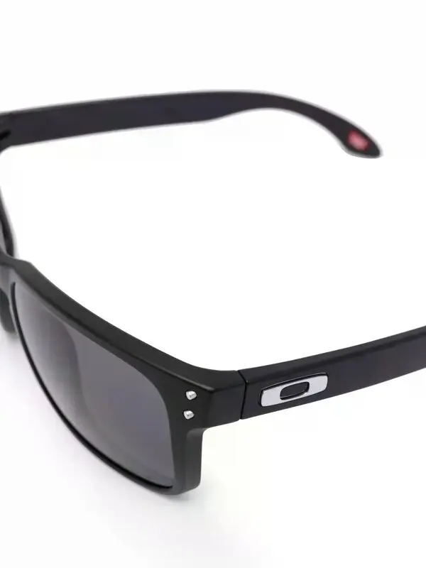 Oakley Tinted Rectangle-frame Sunglasses - Black