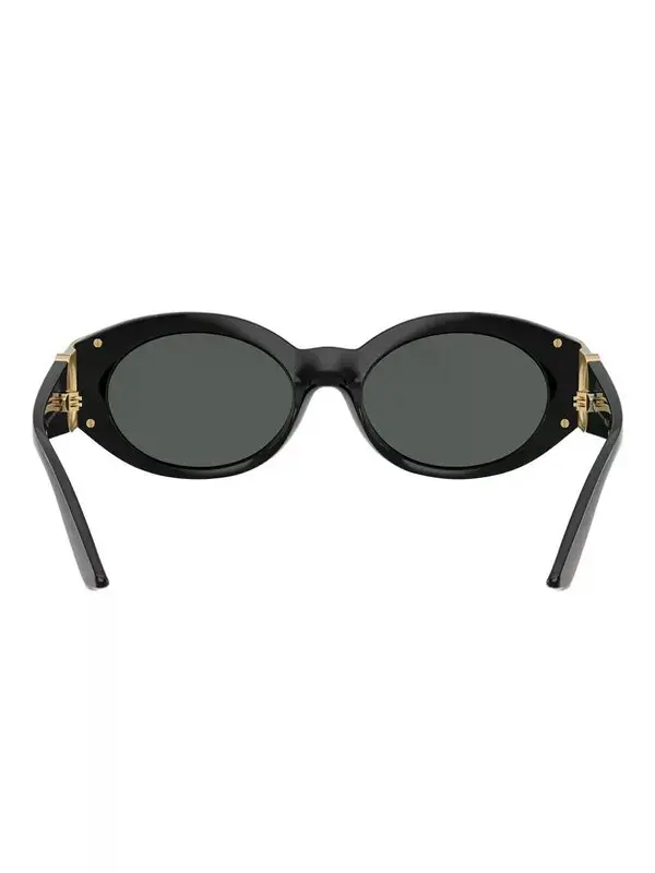 Versace Medusa Round-frame Sunglasses