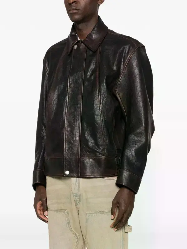 GOLDEN GOOSE Journey M's Prince Calf Leather Jacket
