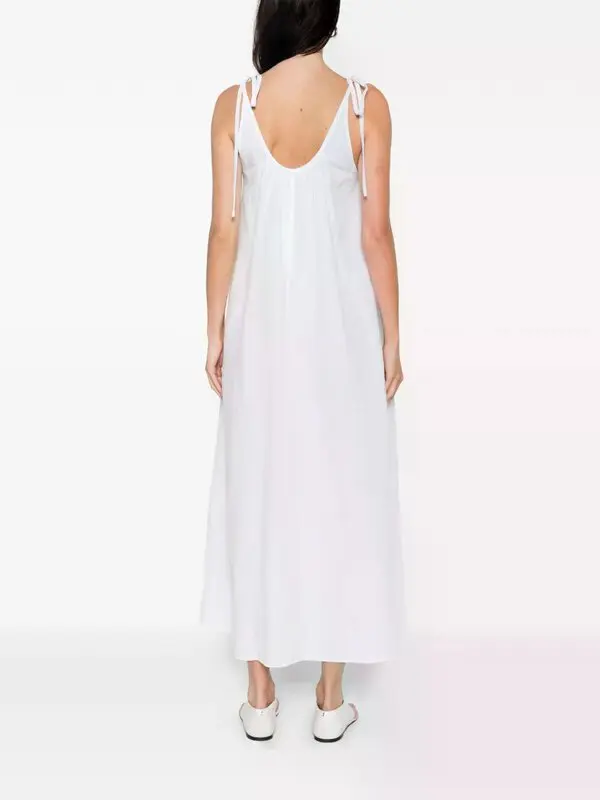 ANINE BING Tie-strap Midi Dress