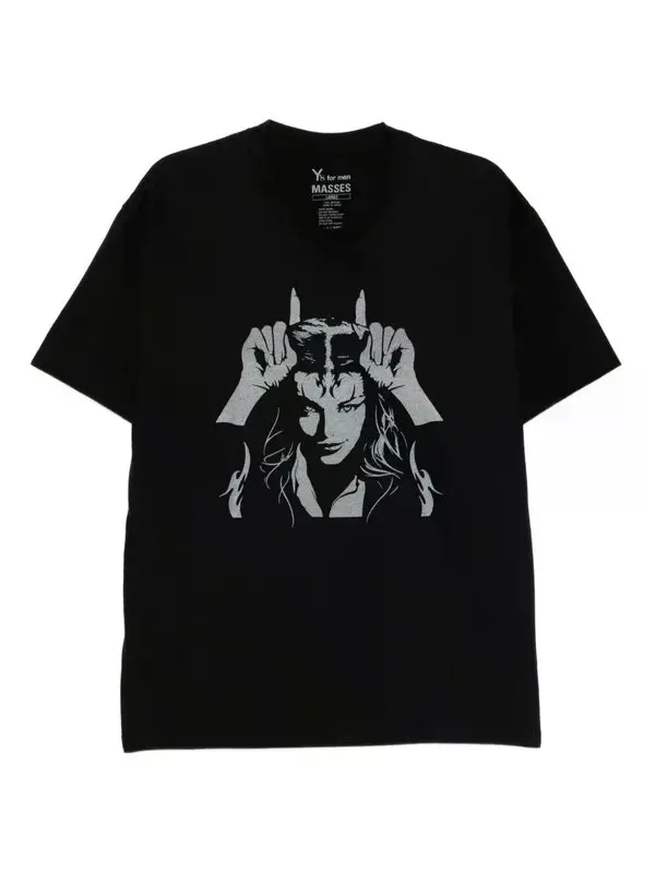 Y’s For × Masses Printed T-shirt