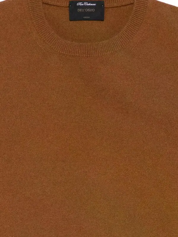 DELL'OGLIO Crewneck Long-sleeve Sweater