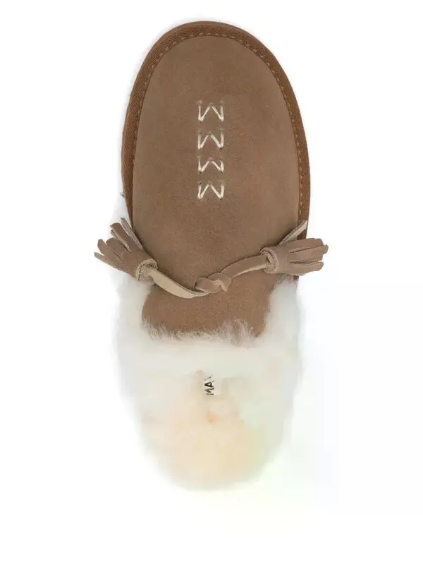 Max & Moi Embroidered Mules