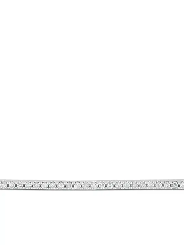 LB EXCLUSIVE 14k White Gold Diamond Embellished Necklace
