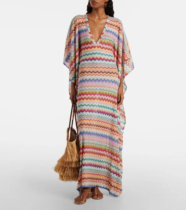 Missoni Zigzag Lame Kaftan