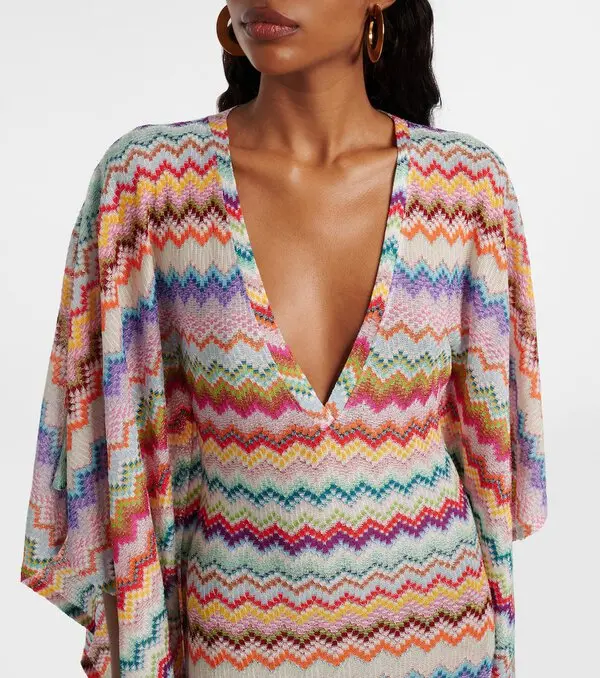 Missoni Zigzag Lame Kaftan