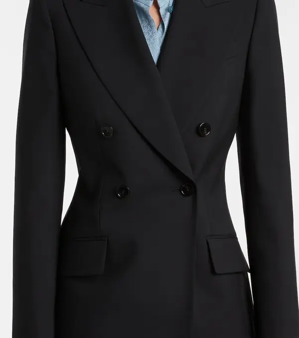 Gucci Double-breasted Wool Blazer