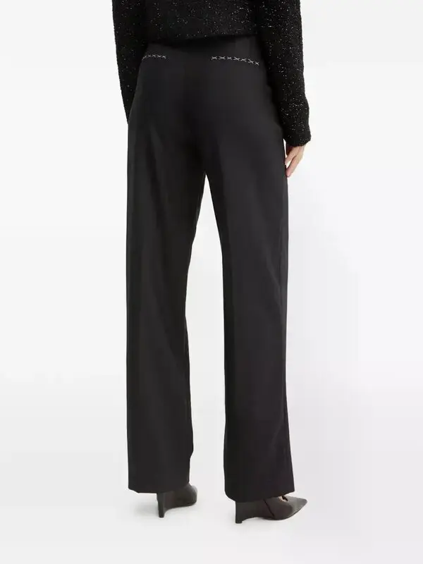 Patrizia Pepe Stitch-detail Trousers