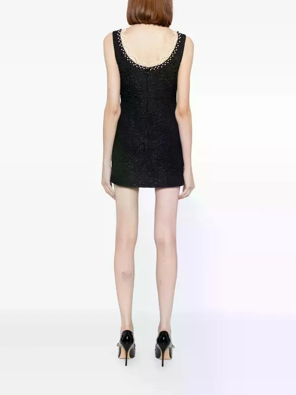 Cynthia Rowley Embellished Scoop Neck Sleeveless Dress