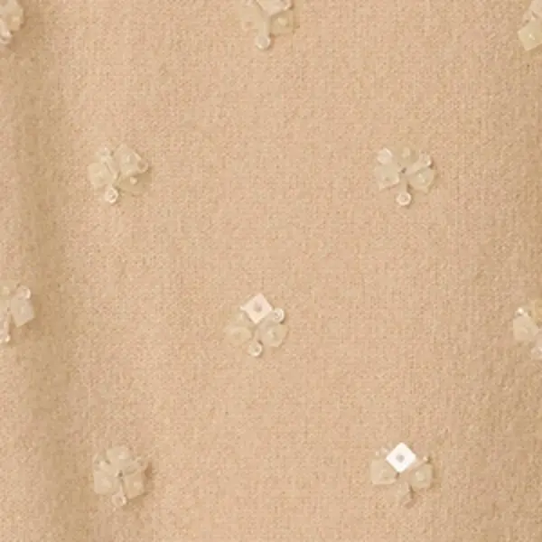 Miu Miu Cashmere Embellished Knit Waistcoat - Neutral