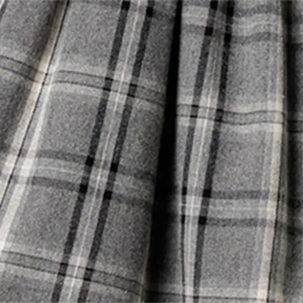 Miu Miu Checked Flannel Mini Skirt