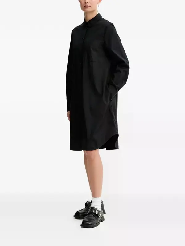 Marc O'polo Button-up Mini Dress - Black