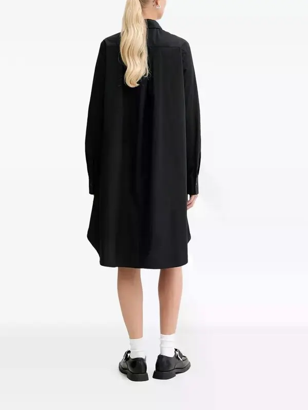 Marc O'polo Button-up Mini Dress - Black